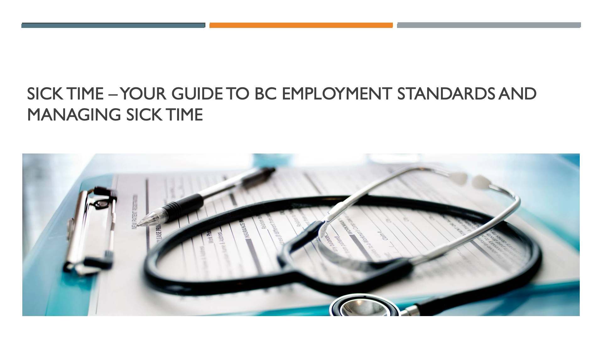 Sick Days management – The Executive Health & Safety Council of BC